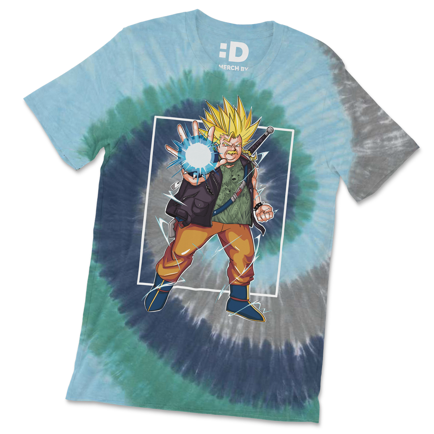Super Saiyan Jacob Tie Dye T-Shirt - Dropout Store