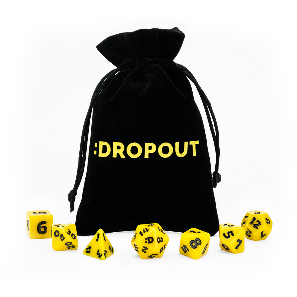Dropout Dice Set - Dropout Store