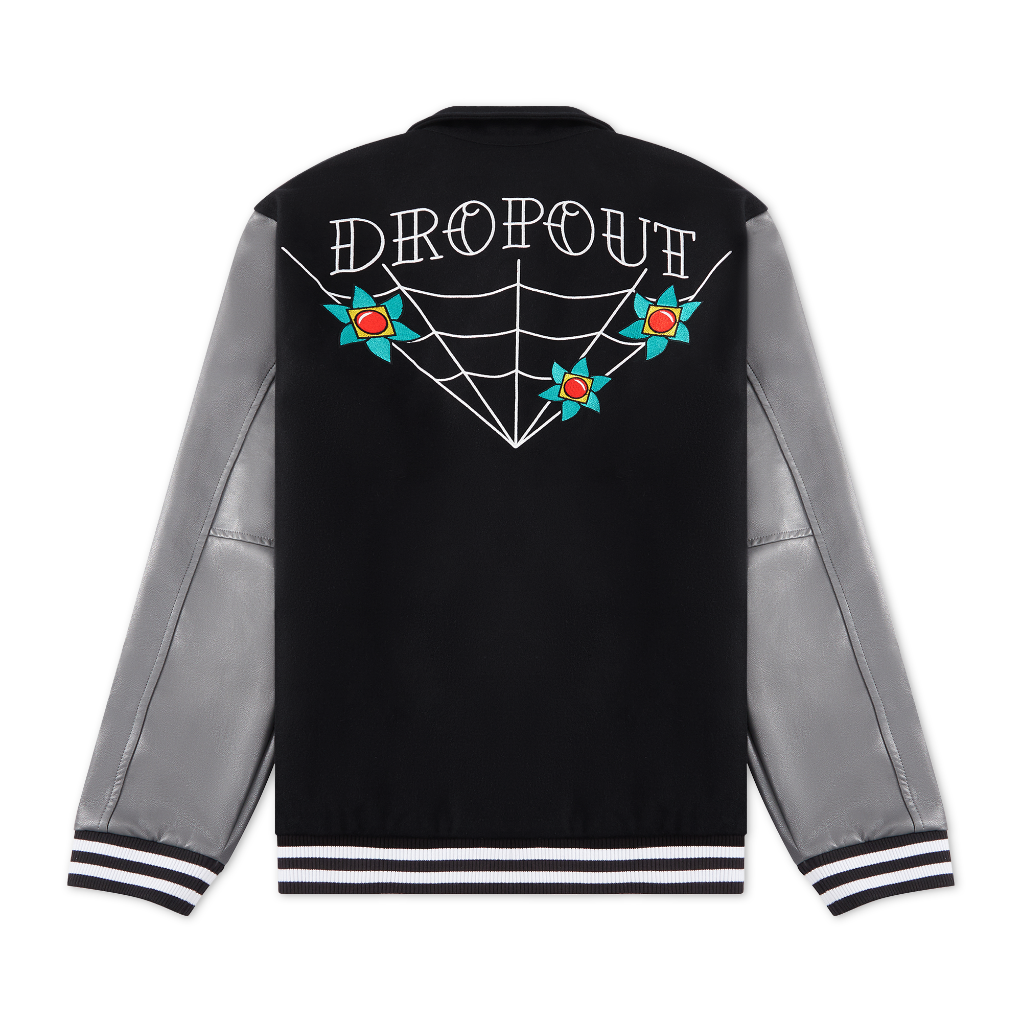 Dropout Tattooed Varsity Jacket - Dropout Store