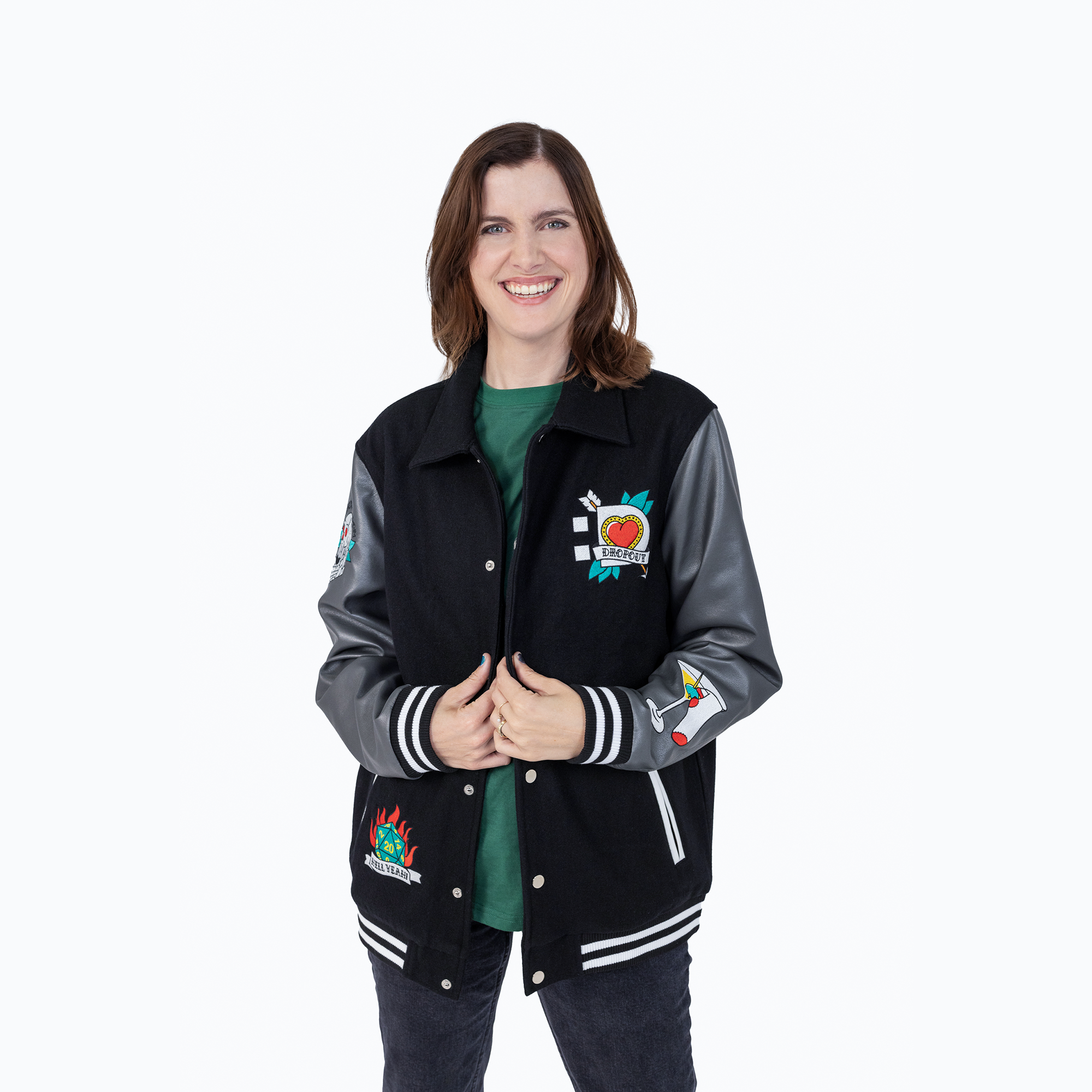 Dropout Tattooed Varsity Jacket - Dropout Store