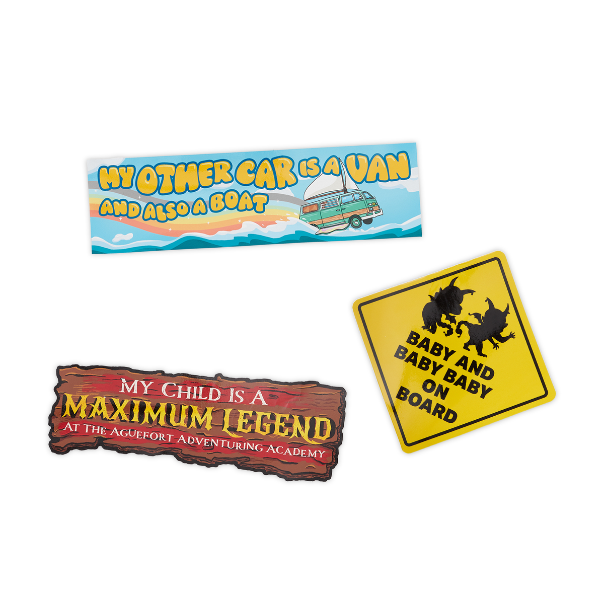 Fantasy High Bumper Sticker Pack - Dropout Store