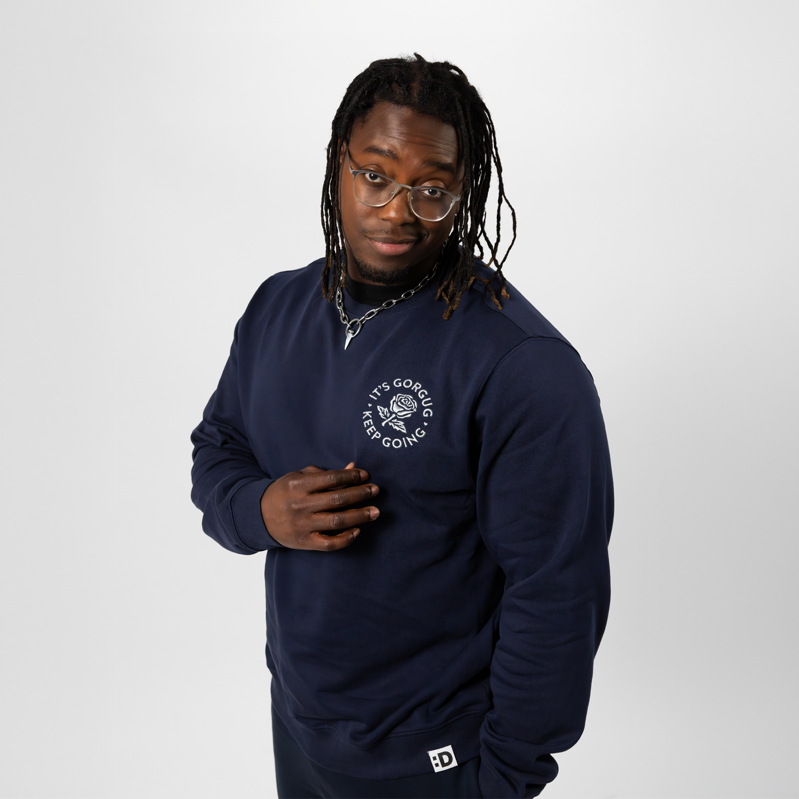 It's Gorgug Keep Going Crewneck Sweater - Dropout Store