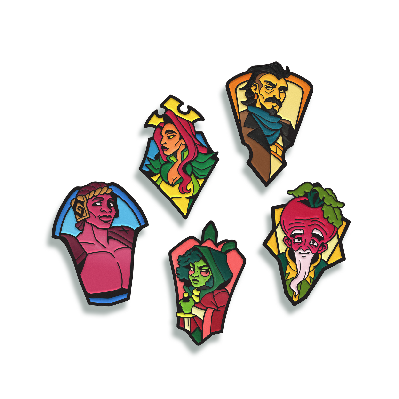 Dimension 20 The Ravening War Pin Set - Dropout Store