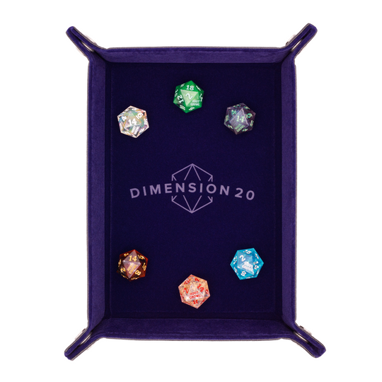 Dimension 20 Dice Rolling Tray – Dropout Store