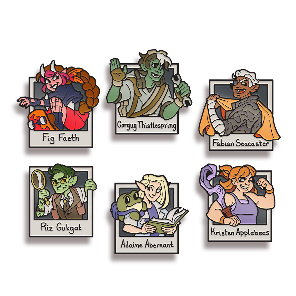 Fantasy High Junior Year Pin Set - Dropout Store